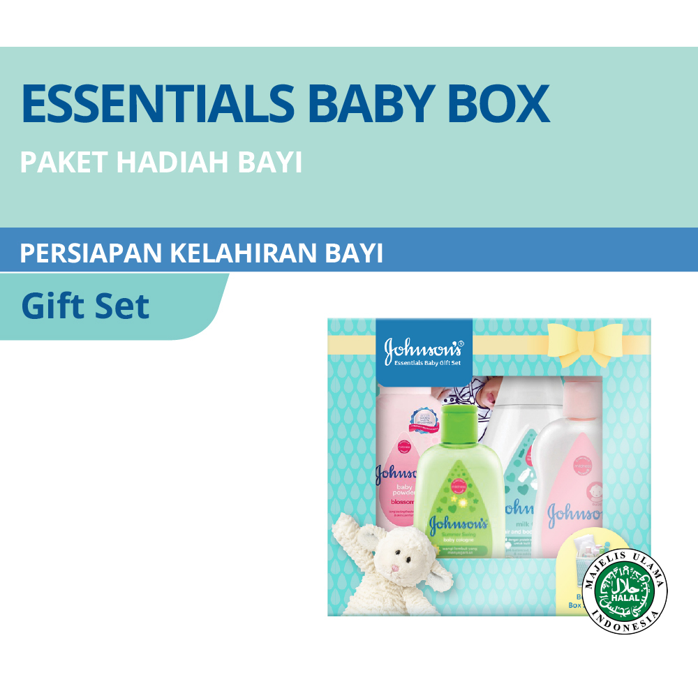 Jual JOHNSONS ESSENTIAL BABY GIFT SET KIT | Shopee Indonesia