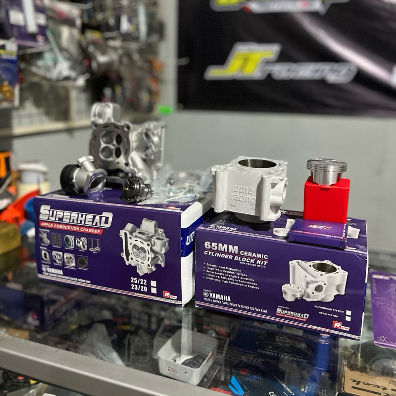 Jual Paket UMA RACING 195cc MX King Blok Kit & Head Set Noken | Shopee ...