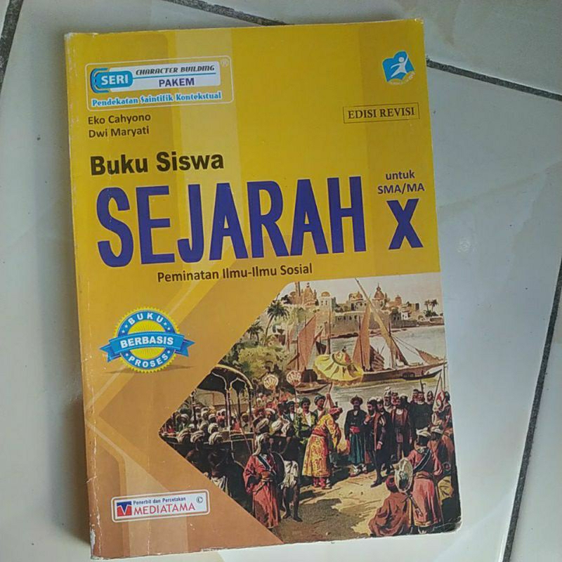 Jual Buku Siswa Sejarah Untuk SMA/MA Kelas 10 ( Peminatan Ilmu-ilmu Sosial) | Shopee Indonesia