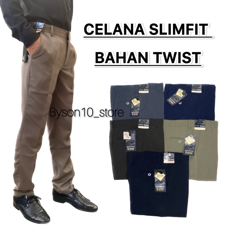 Jual CELANA KAIN CARDINAL PRIA FORMAL/KERJA STANDAR UKURAN 27-44 ...