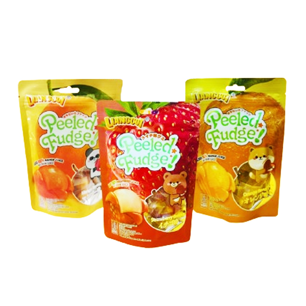 Jual Lianggui Peeled Fudge 108 gr Halal Permen Jelly Jeruk Mangga ...