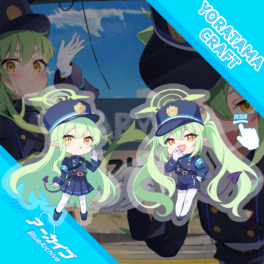 Jual Gantungan Kunci Shupogaki Tachibana Hikari Nozomi Blue Archive ...