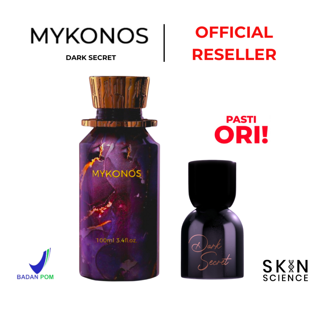 Jual MYKONOS Parfum Dark Secret 15 ML / 100 ML Extrait De Parfum ...