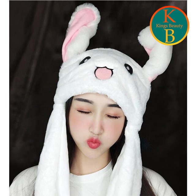 Jual Topi Kelinci Gerak Lucu Korea / TIKTOK Cute Bunny Hat / Dancing ...