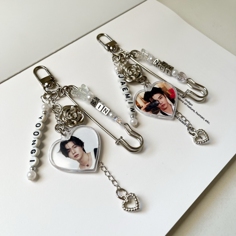 Jual [Custom Available] Keychain Alfabet/ Keychain Kpop/ Keychain Huruf ...