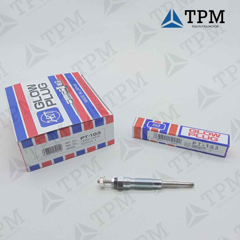 Jual GLOW PLUG BUSI PEMANAS TOYOTA CROWN / HILUX PT-103 (11V) HKT JAPAN ...