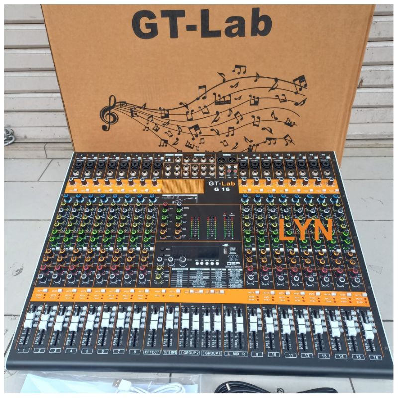 Jual MIXER AUDIO GT- LAB G16 MIXER 16 CHANNEL BY RDW GTLAB G 16 | Shopee Indonesia