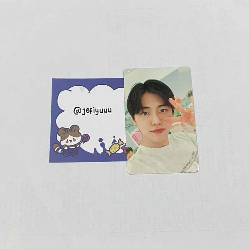 Jual pc photocard jaemin pob hello future from yizhiyu videocall event ...