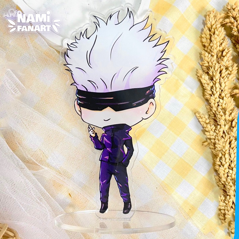 Jual Jujutsu Kaisen Satoru Gojo Standee Standing Akrilik Anime ...