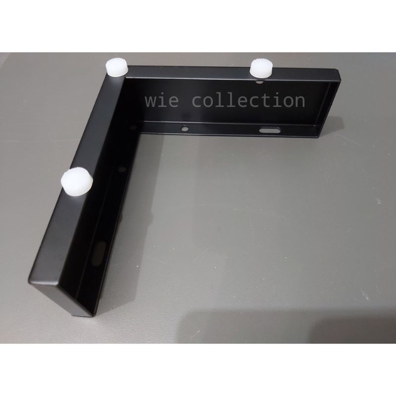 Jual KAKI SOFA SIKU TEBAL 5CM HITAM / KAKI SOFA LETTER L 15CMX15CM ...