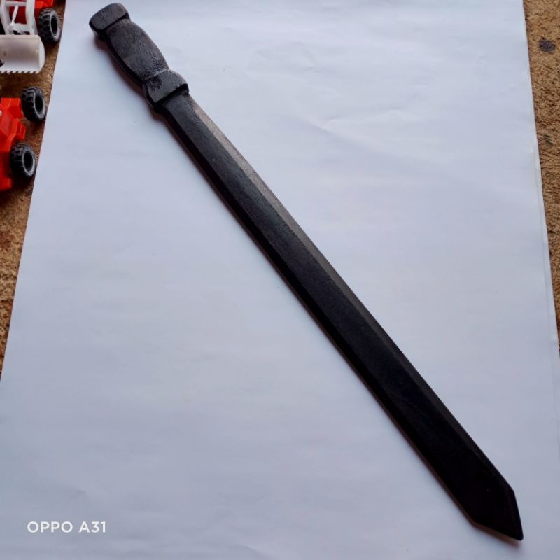 Jual Pedang Kayu 60cm Alat Peraga Latihan Silat Beladiri - Pedang Silat ...