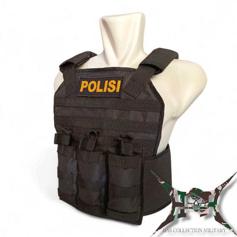 Jual ROMPI ANGIN TACTIKAL/ROMPI BODY VEST TACTICAL POLISI TERBARU ...