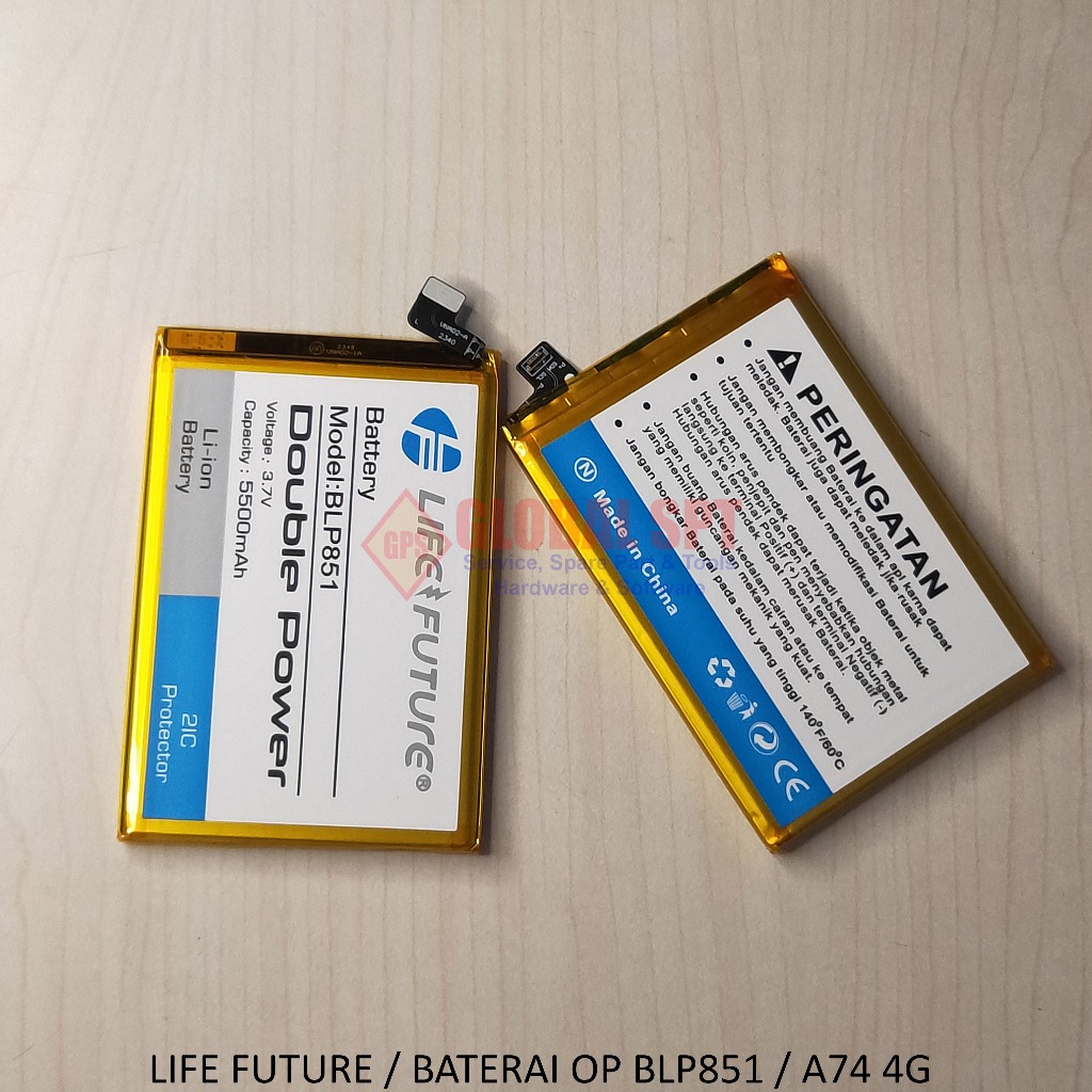 Jual LIFE FUTURE / BATERAI OPPO BLP851 / A74 4G / BATRE / BATERE ...