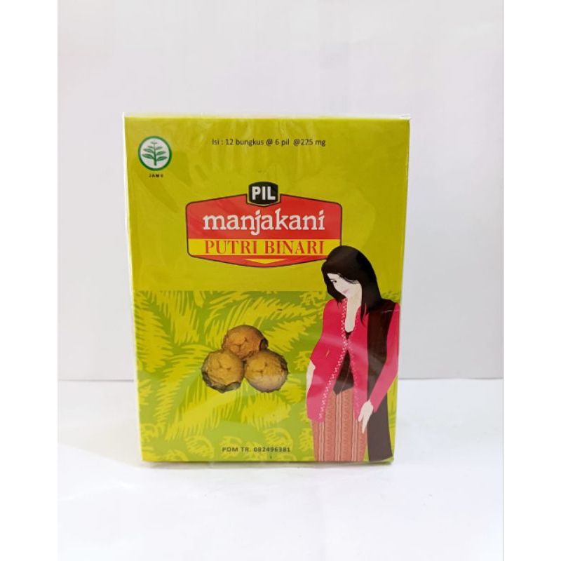 Jual Pil Manjakani Putri Binari 12bungkus @6pil | Shopee Indonesia