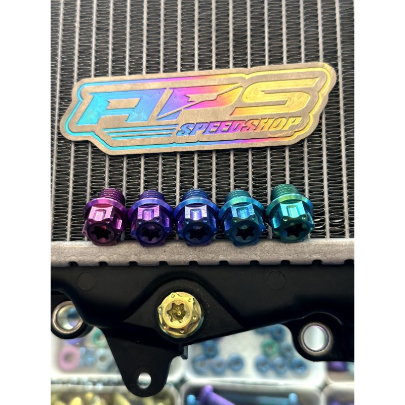 Jual Baut Titanium BIG STAR Pembuangan Air Radiator Vario 125 150 PCX ...