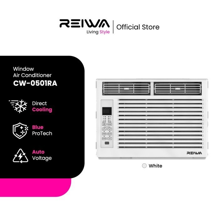 Jual AC REIWA/AC WINDOW REIWA 1/2 PK - AC REIWA 1 PK 370 WATT - 770 ...