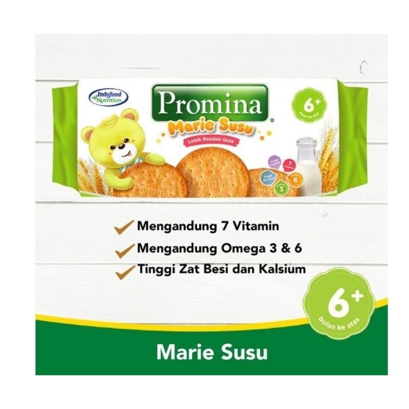 Jual ED Januari 2027 PROMINA Marie Susu 150 gr Promina Marie Susu 6 ...