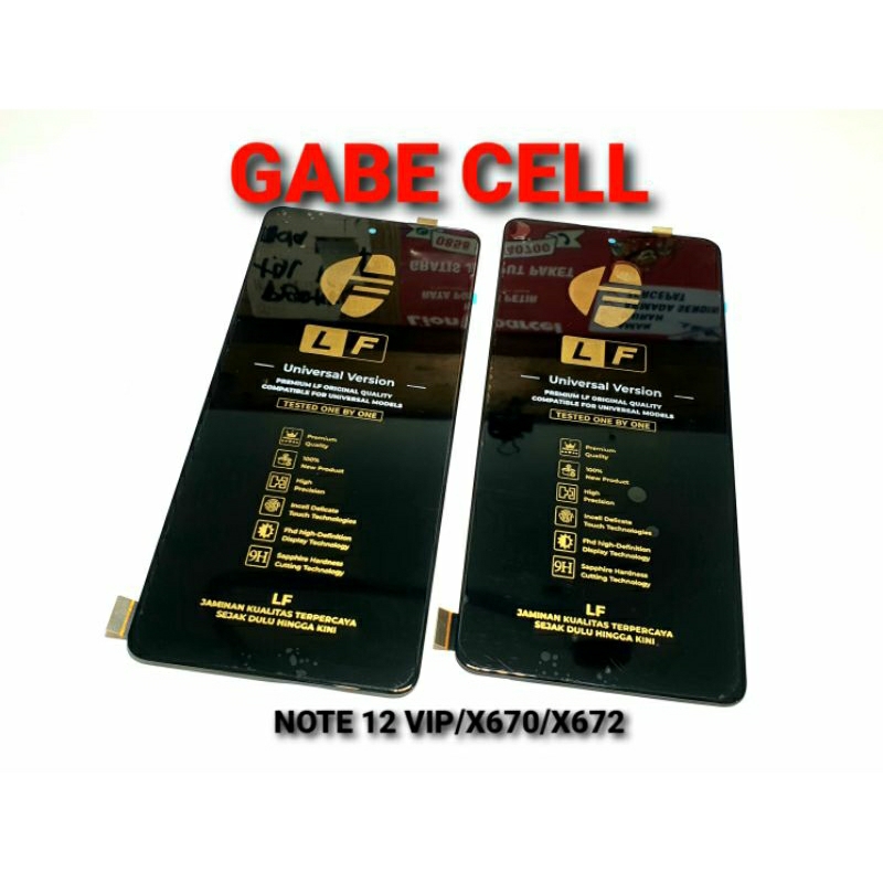 Jual LCD INFINIX NOTE 12 VIP/X672 FULLSET TOUCHSCREEN INCELL/SUPER/OLED ...