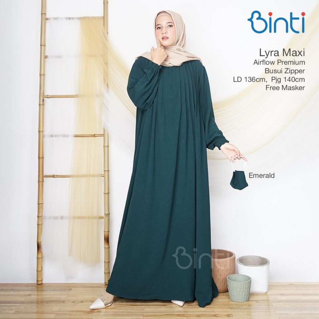 Jual ORI BY BINTI LYRA maxi dress gamis baju wanita jumbo big size ...