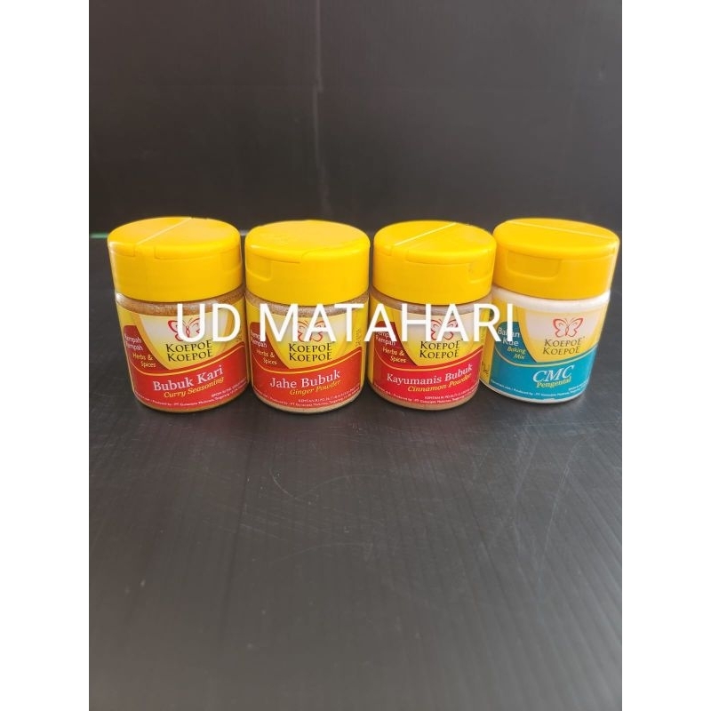 Jual Koepoe Koepoe All Varian Kayu Manis Bubuk Kari Jahe Cmc | Shopee ...