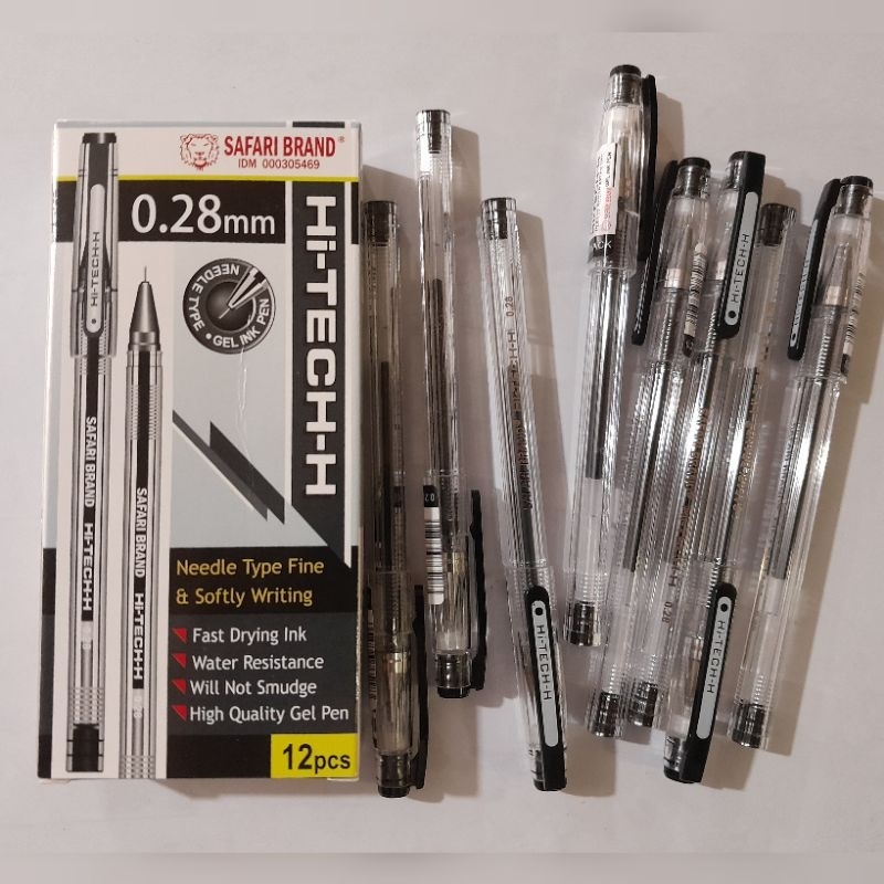 Jual 1 lusin pulpen HI-TECH PREMIUM SAFARI BRAND 0,28mm | Shopee Indonesia