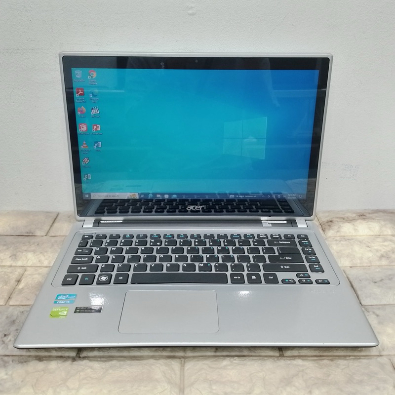 Jual Laptop Acer V5 Intel core i5-3337U RAM 8GB SSD 128GB HDD 320GB ...