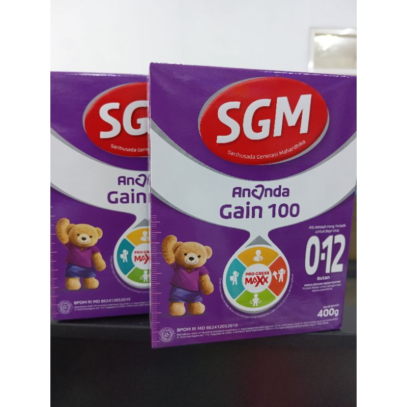 Jual SGM Ananda Gain 100 | usia 0-1 tahun | Shopee Indonesia