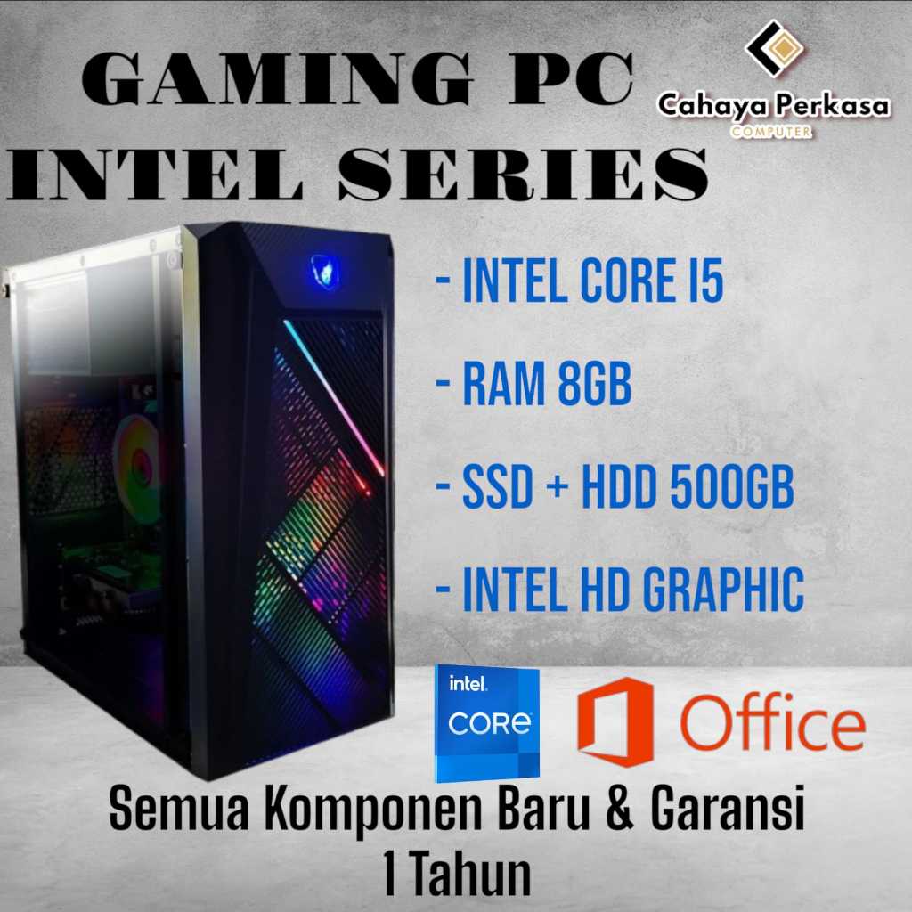 Jual PC CPU Komputer Rakitan Gaming I5 Ivy Bridge Bergaransi 1 Thn ...