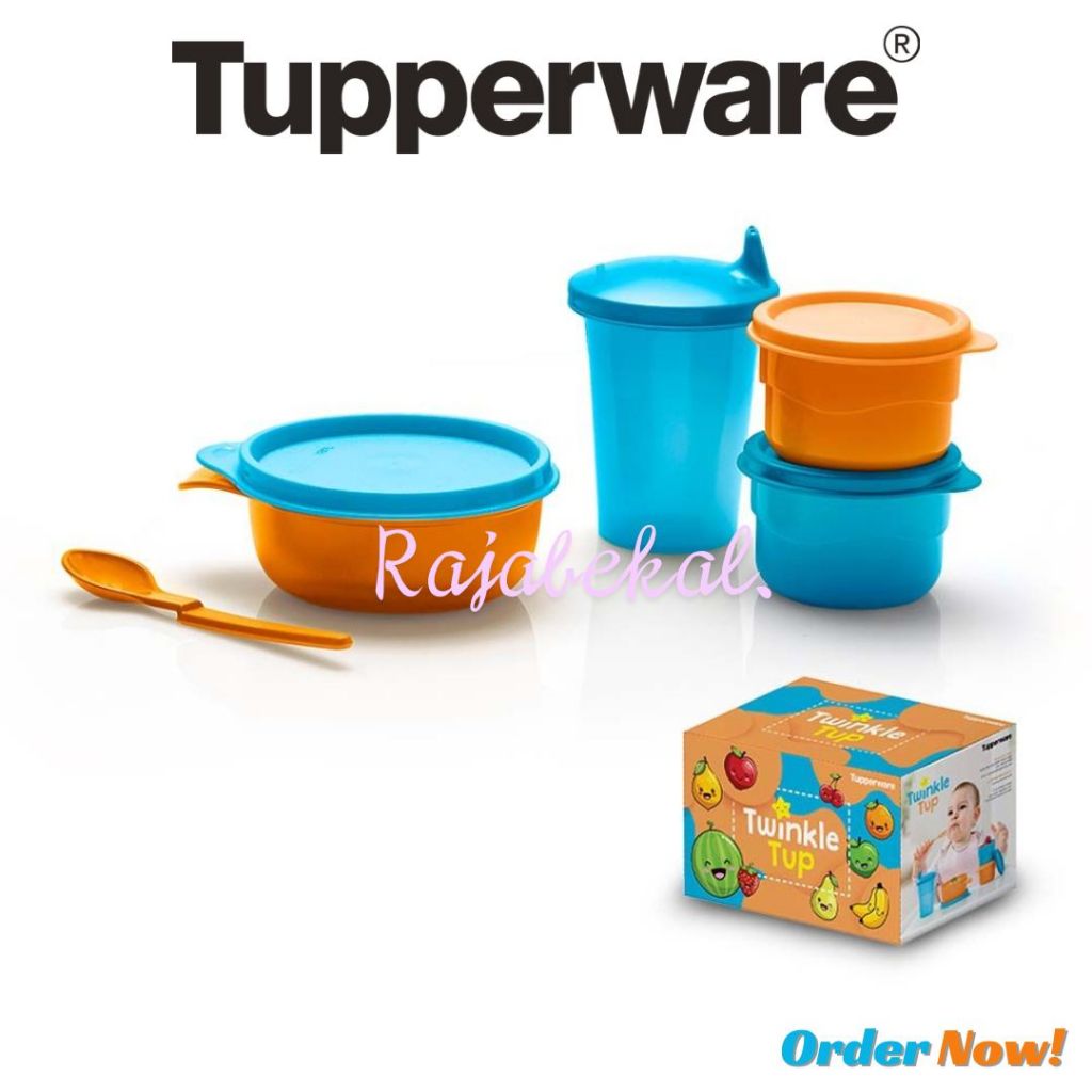 Jual PROMO Tupperware Twinkle Tup Tiwi Todz Tiwi Kidz Set | Shopee ...