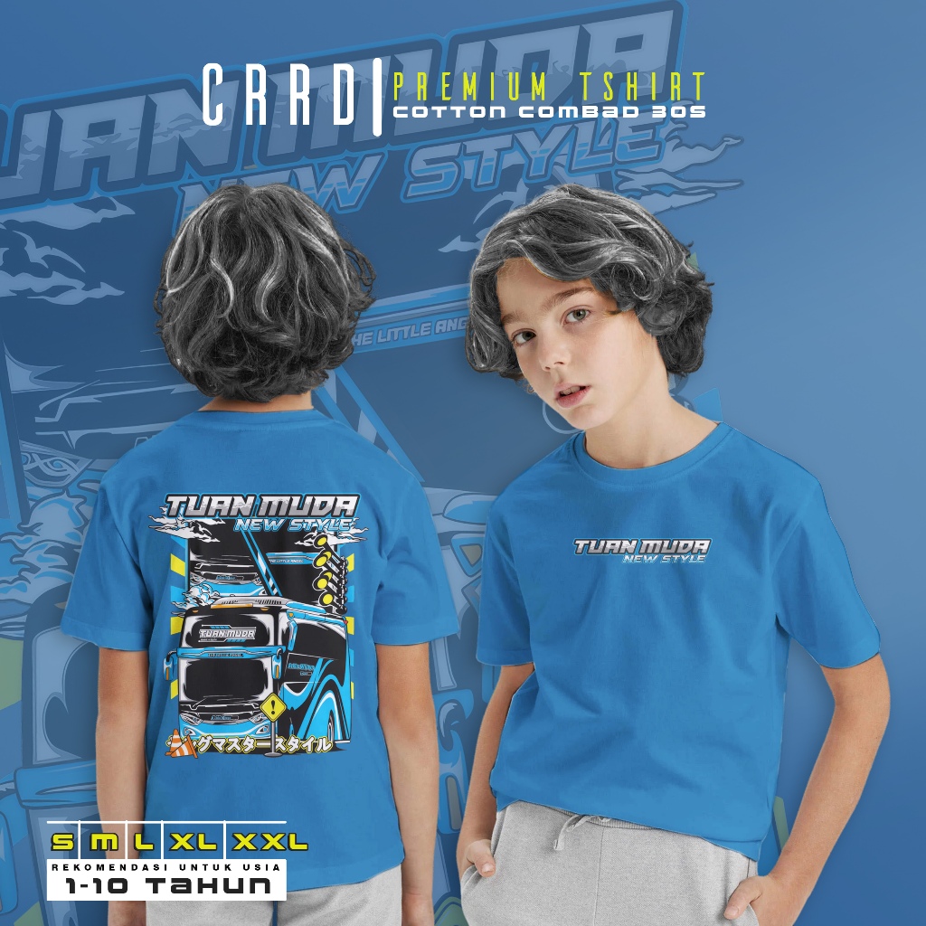 Jual Kaos Anak Laki Laki Bus Tuan Muda Baju Distro Anak Bis Nabilla QQ Trans Umur 1 10 Tahun ...