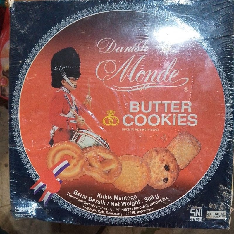 Jual Danish Monde butter cookies 454g/908g | Shopee Indonesia