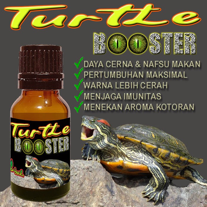 Jual TURTLE BOOSTER VITAMIN KURA-KURA AIR BRAZIL RES KURA AMBON DAMER OBAT PENAMBAH NAFSU MAKAN ...