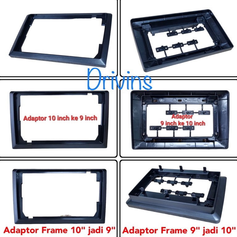 Jual ART E66B Frame Adaptor Head Unit Double Din Android Head Unit 9 ...