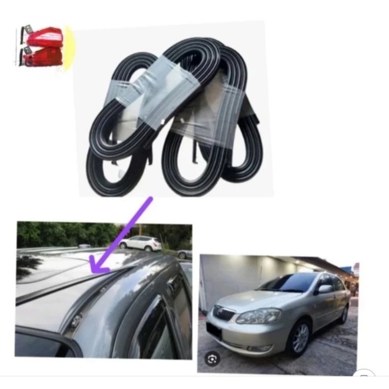 Jual karet roof talang air Corolla Altis gen 1/generasi pertama harga ...