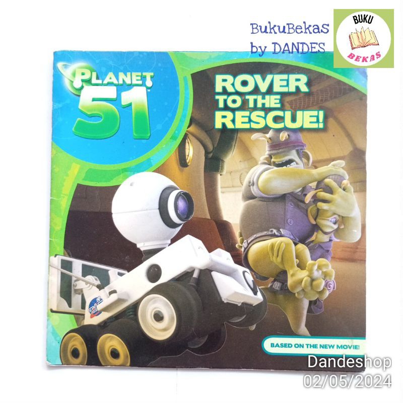 Jual Planet 51 Rover To The Rescue- Buku Cerita Anak Bahasa Inggris ...