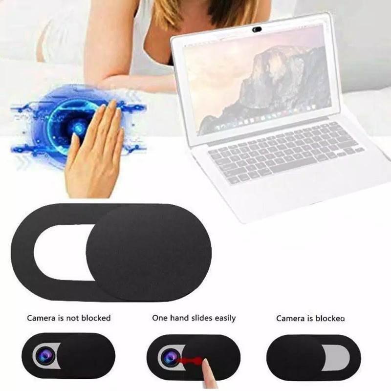 Jual HANS [[ PRIVACY PROTECTION ]] HC Penutup KAMERA (HITAM) SLIDE Web ...