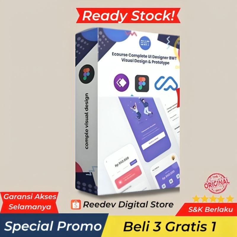 Jual FULL COMPLETE UI DESIGN - Visual Design & Prototype | Shopee Indonesia