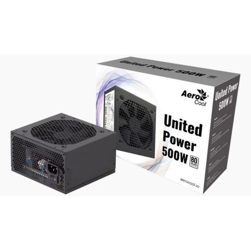Jual Aerocool United Power 500Watt PSU/ Power Supply 500 W 80+ | Shopee ...