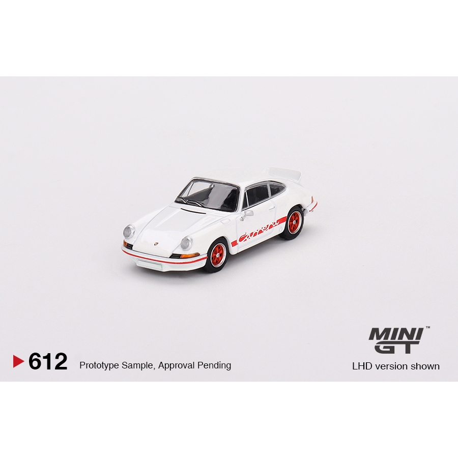Jual MINI GT 612 Porsche 911 Carrera RS 2.7 Grand Prix White with Red ...