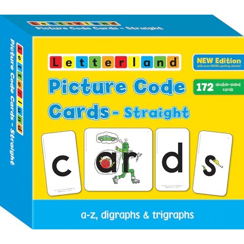 Jual Letterland Picture Code Cards - Straight New Edition | Shopee ...