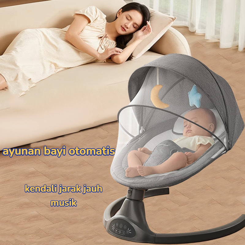 Jual TIIBABY Ayunan Bayi Otomatis Elektrik Baby Swing Lipat | Shopee ...