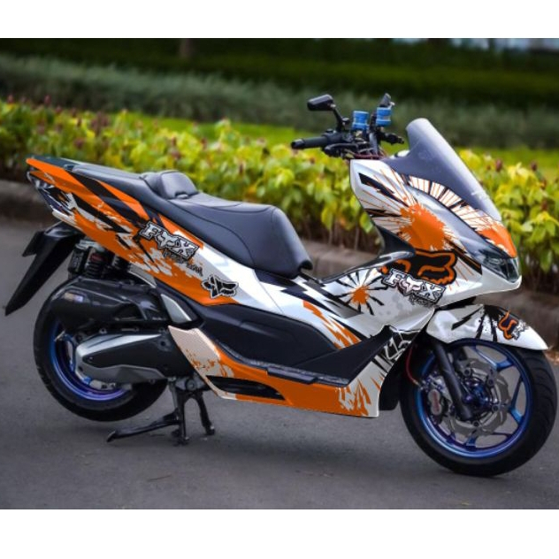 Jual Honda pcx decal stiker full body striping sticker design motif ...