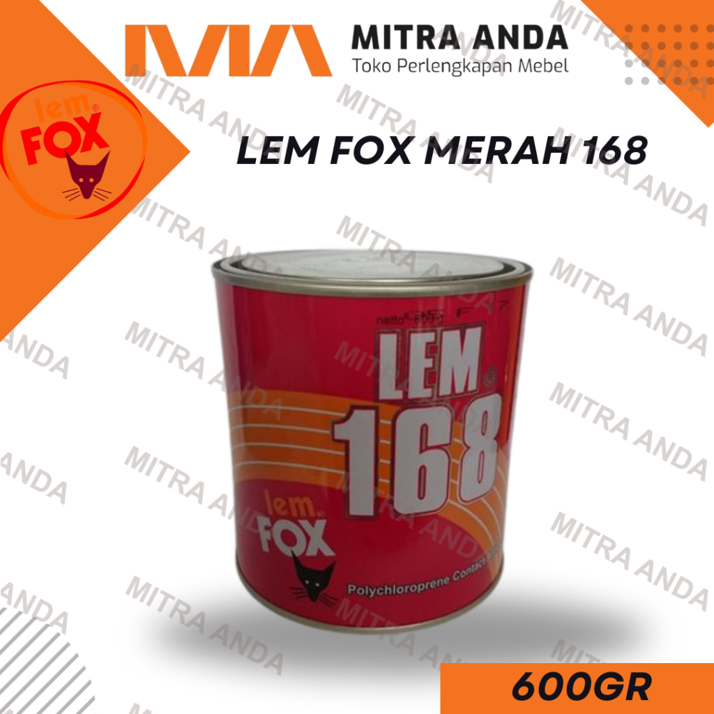 Jual Lem Fox Kuning 168 Polos 600gr | Shopee Indonesia