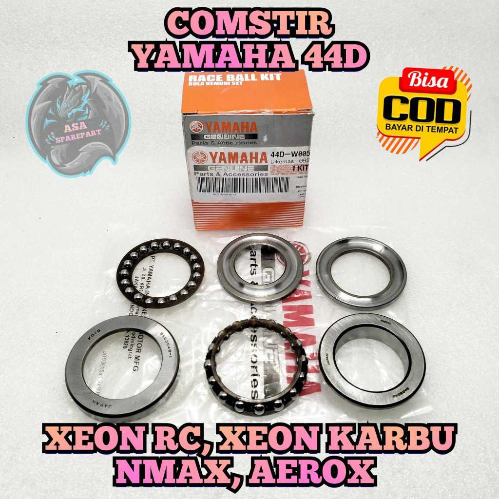 Jual COMSTIR 44D Motor YAMAHA XEON Karbu , XEON RC , XEON GT 125 KOMSTIR BEARING KLAHAR STANG ...