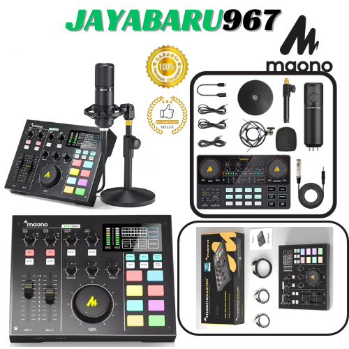 Jual MAONO AU-AM100 & MAONO AU-AM100-K1 AUDIO MIXER | Shopee Indonesia