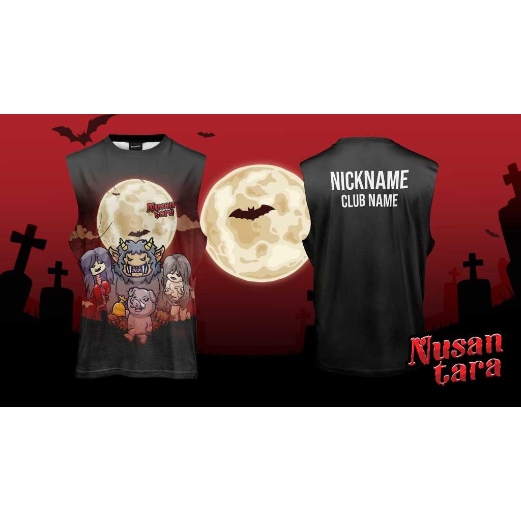 Jual Kaos Tanpa Lengan Jersey Olahraga Badminton Volly Tenis Meja ...