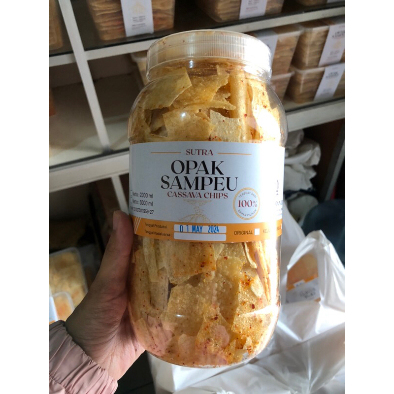 Jual Opak Sampeu Sutra Keripik Singkong Casavana Chips Kicimpring ...