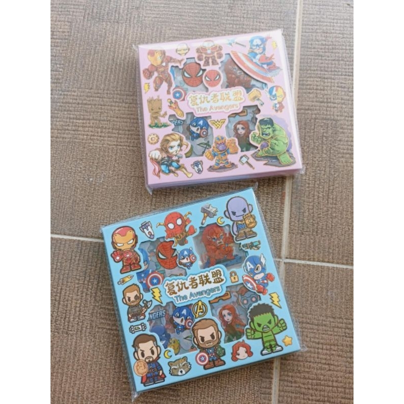 Jual STICKER AVENGERS ISI 100 PCS | Shopee Indonesia