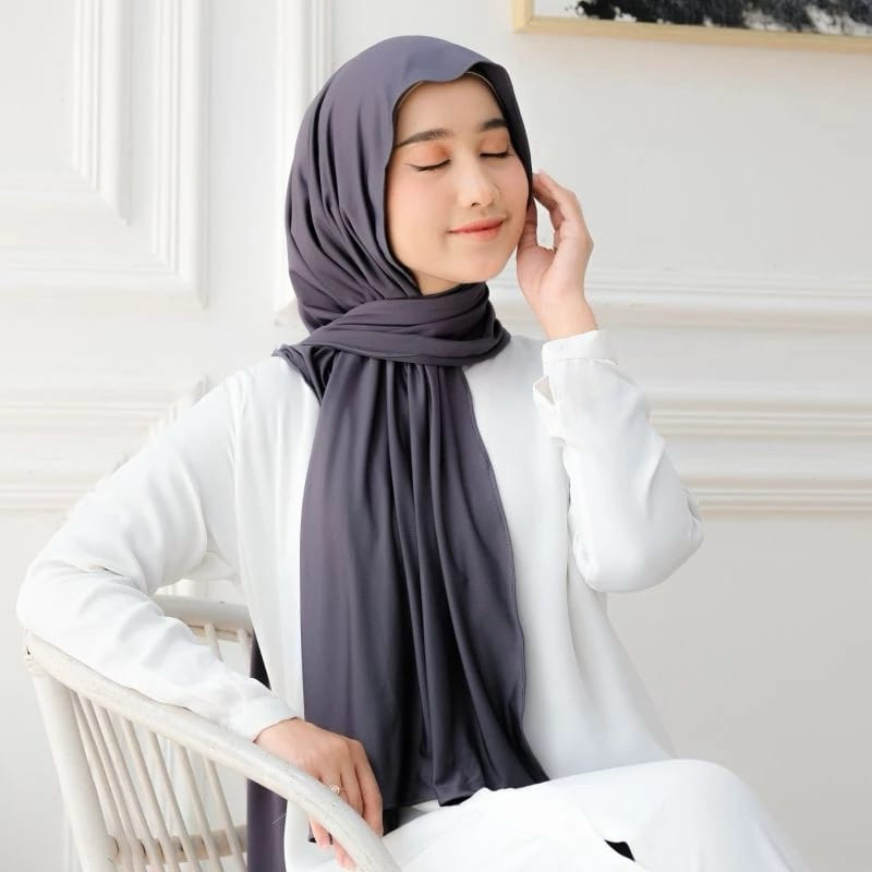 Jual Pashmina Kaos Premium//Pasmina Kaos Flowy//Hijab Pasminha kaos//Jilbab Pasmhina Kaos ...