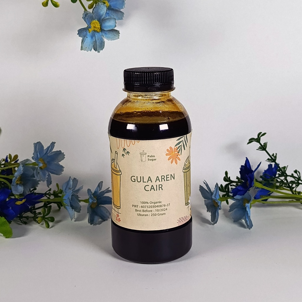 Jual Gula Aren Cair / Syrup Palm Sugar Organik 250 gram | Shopee Indonesia
